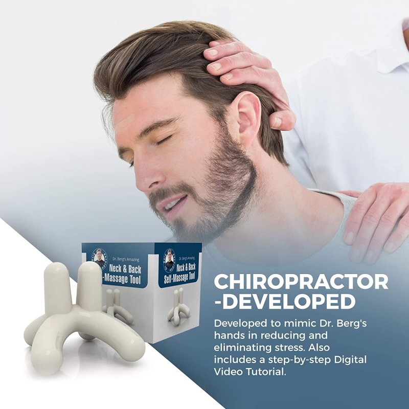 Dr. Berg’s Amazing Self-Massage Tool - Complete Package with a Step-by ...