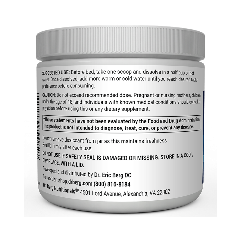 Magnesium Powder Drink Raspberry Lemon Flavor – 325 mg of Magnesium ...